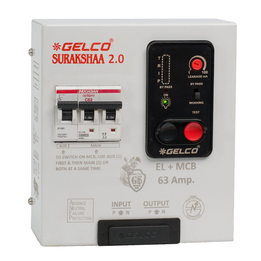Reliable MCB, ELCB & RCCB Collection | Gelco Electronics Descriptio ...