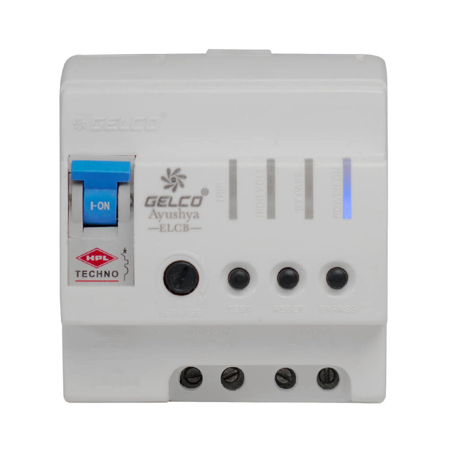 MCB, ELCB & RCCB - ELCB & EL+MCB – Gelco Electronics Pvt. Ltd.
