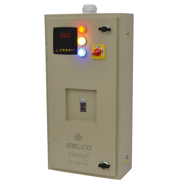 Gelco EL+MCCB Suraksha Plus 100A with PFR – Gelco Electronics Pvt. Ltd.