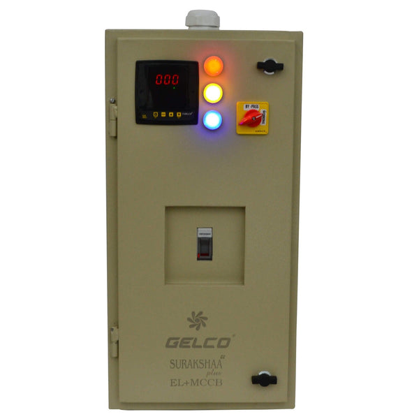 Gelco EL+MCCB Suraksha Plus 100A with PFR – Gelco Electronics Pvt. Ltd.