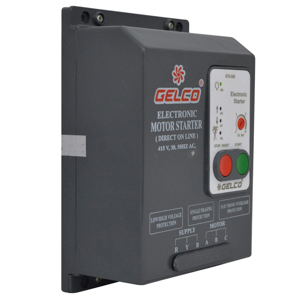 3 Phase Electronic Starter : GTV – Gelco Electronics Pvt. Ltd.