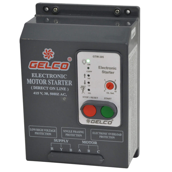 3 Phase Electronic Starter : GTW – Gelco Electronics Pvt. Ltd.