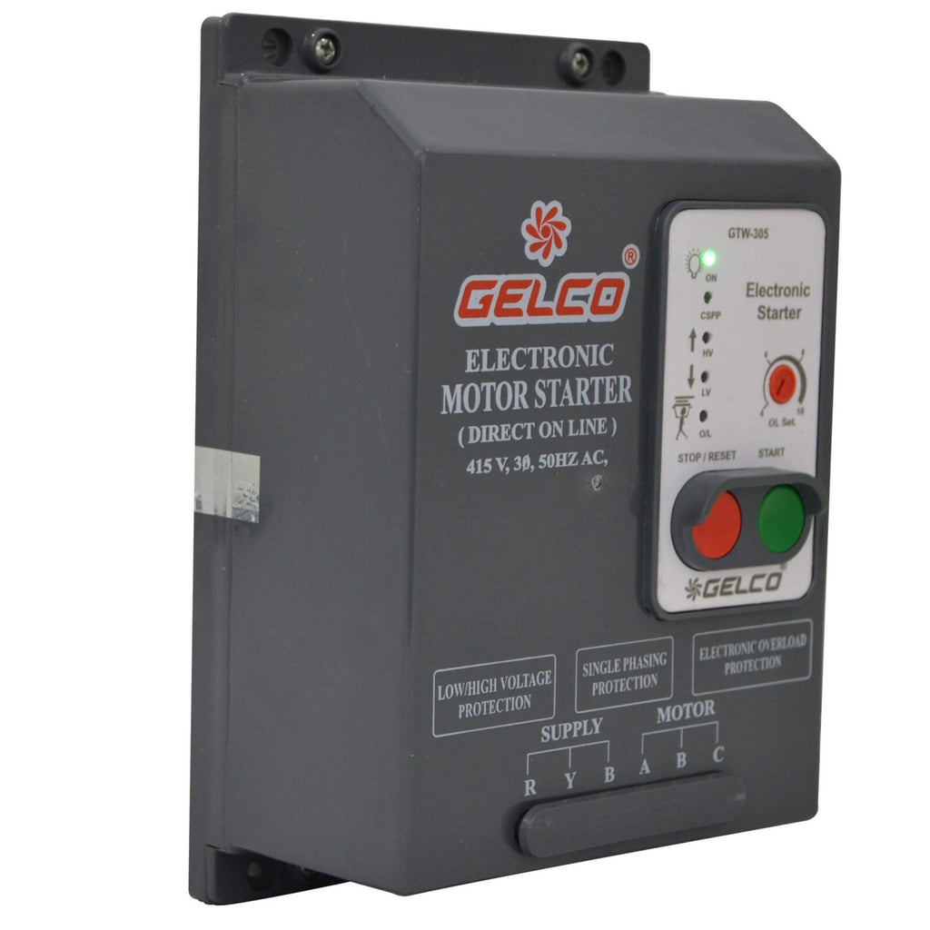 3 Phase Electronic Starter : GTW – Gelco Electronics Pvt. Ltd.