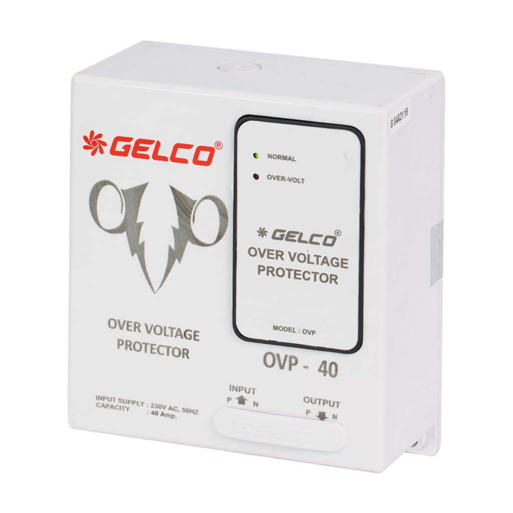 Over Voltage Protector-1 Phase 40Amp – Gelco Electronics Pvt. Ltd.