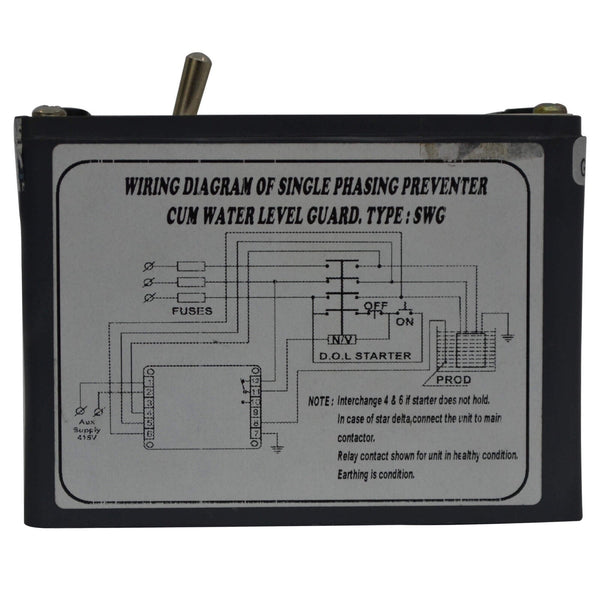 SWG Single Phasing Preventer cum Water Level Guard – Gelco Electronics ...